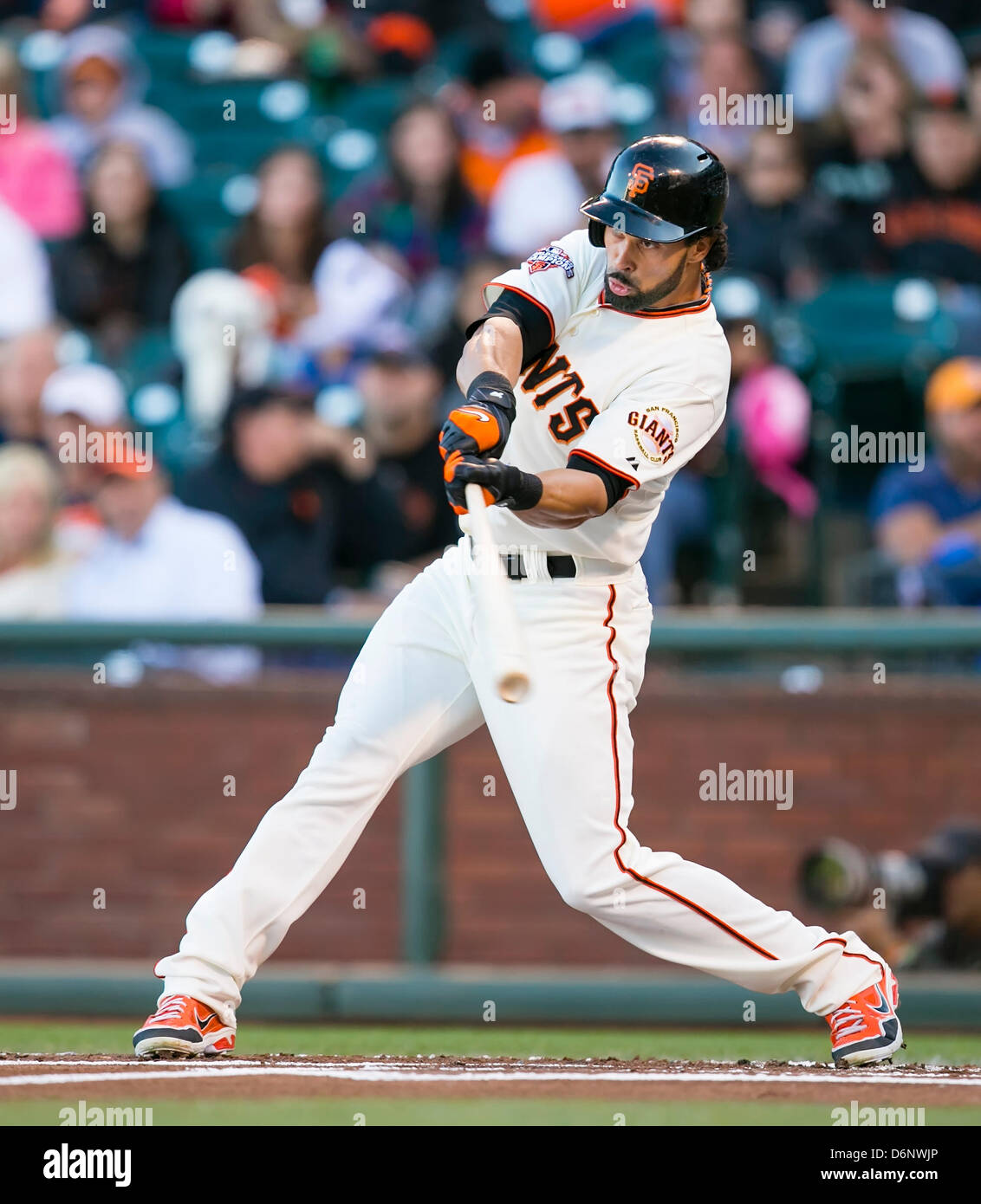 San Francisco, USA. 21st April, 2013. San Francisco Giants center ...