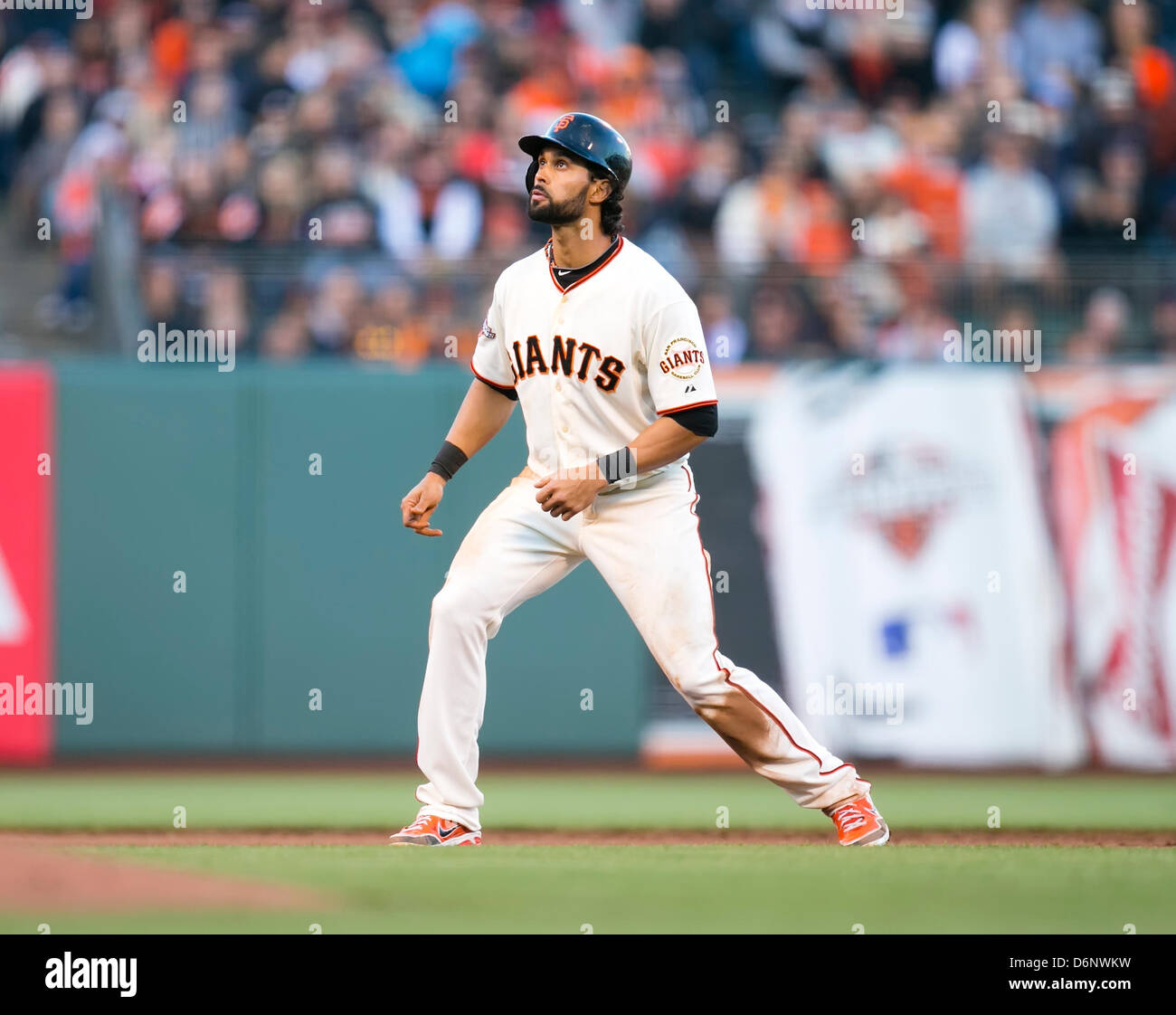 San Francisco, USA. 21st April, 2013. San Francisco Giants center ...