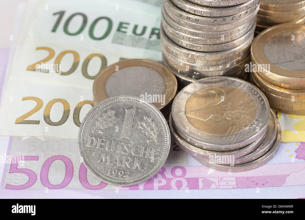 500 dm bill hi-res stock photography and images - Alamy