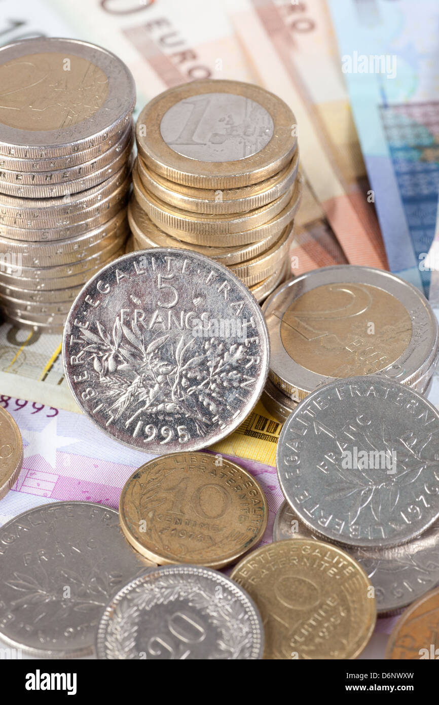 Franc francmuenze francmuenzen hi-res stock photography and images - Alamy