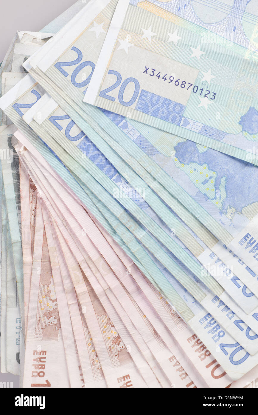 Berlin, Germany, Euro notes Stock Photo - Alamy