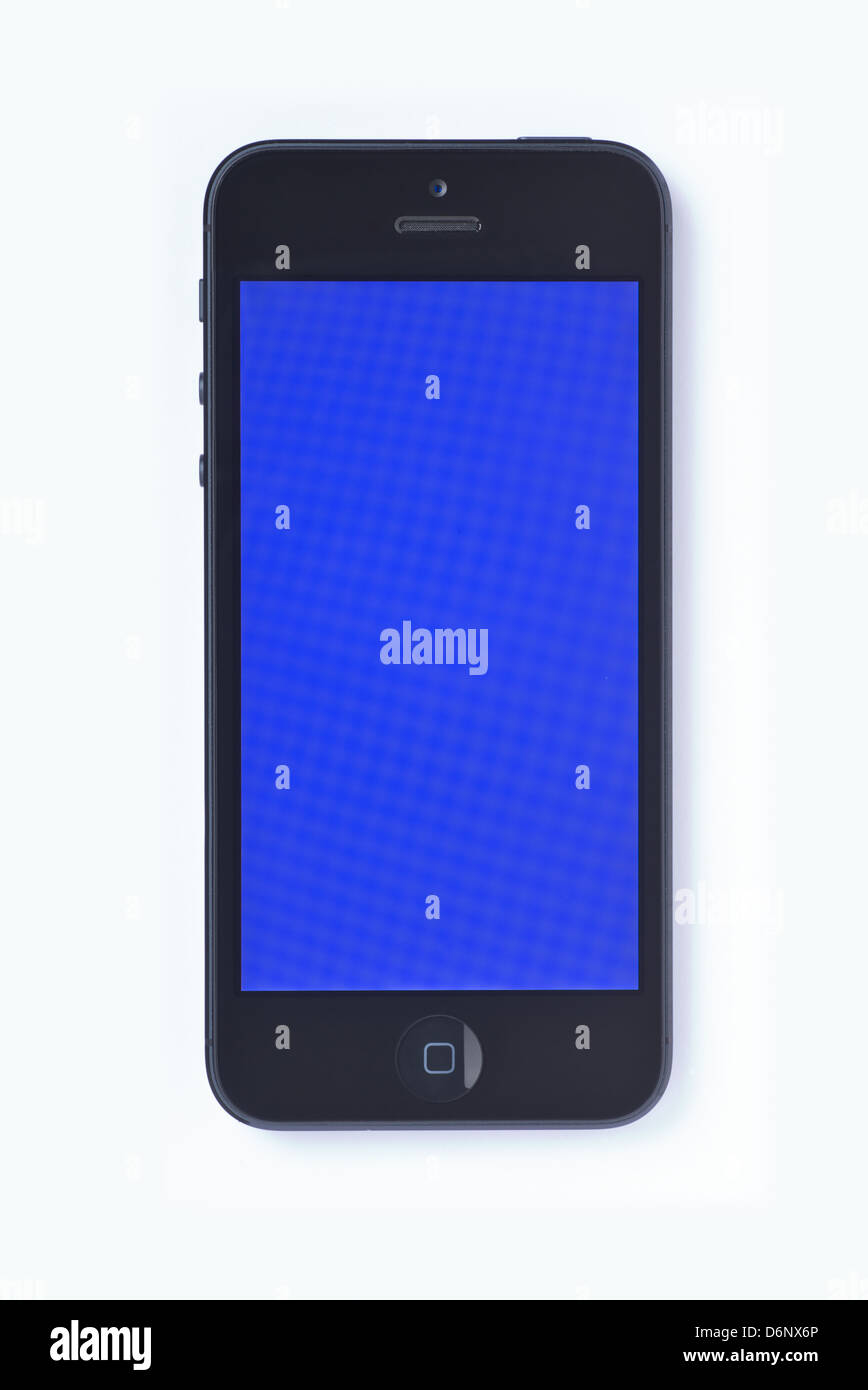 Iphone 5 screen Cut Out Stock Images & Pictures - Alamy