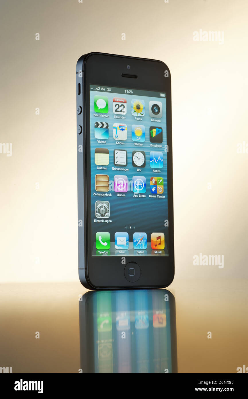 Hamburg, Germany, the iPhone 5 Stock Photo - Alamy