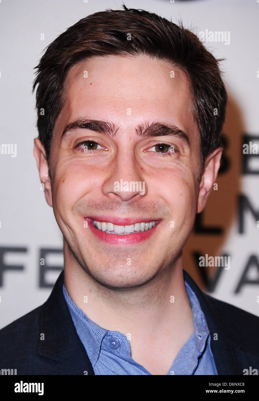 New York, USA. 21st April, 2013. Christian Long at arrivals for A CASE ...