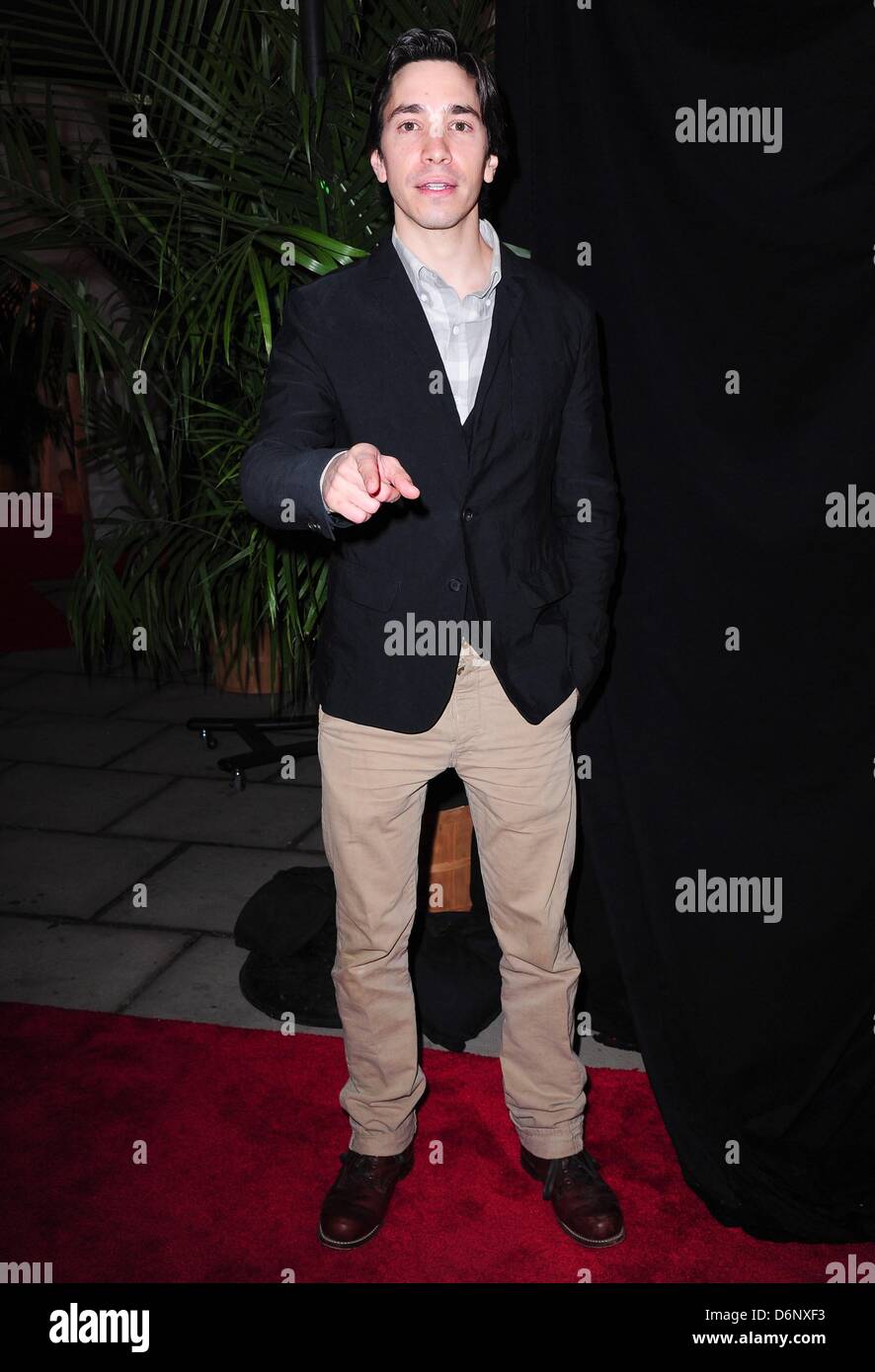 New York, USA. 21st April, 2013. Justin Long at arrivals for A CASE OF ...