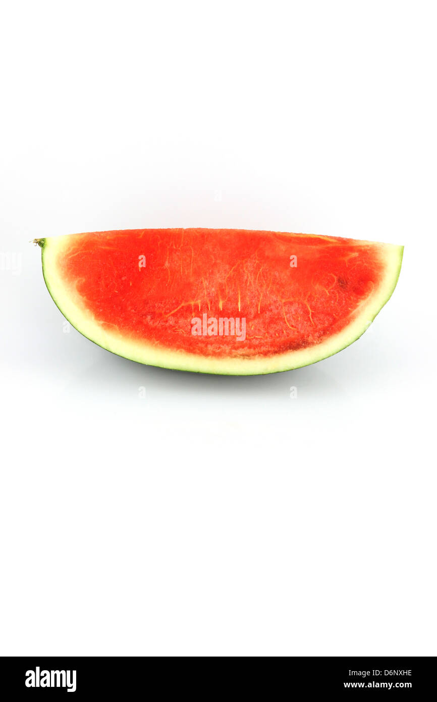 Half ripe watermelon on Cut Out Stock Images & Pictures - Alamy