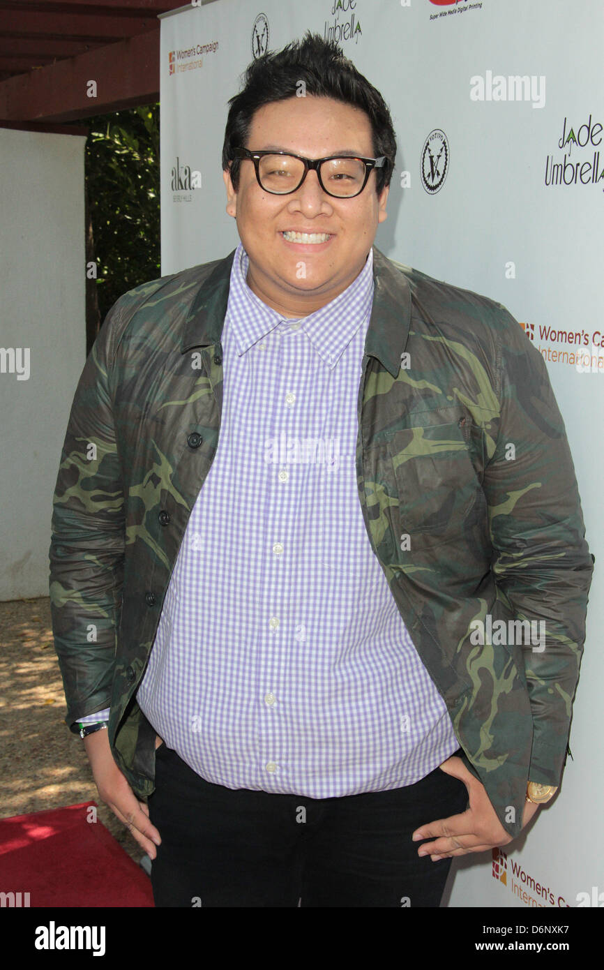 Los Angeles, California, USA. 21st April, 2013. Daniel Nguyen arrives ...