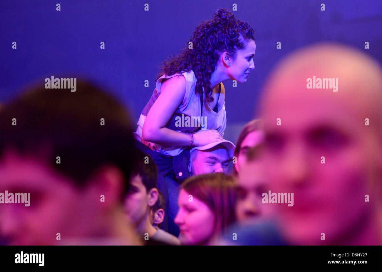 Fans of Spanish ska-punk band SKA-P are seen in Prague, Czech Republic ...