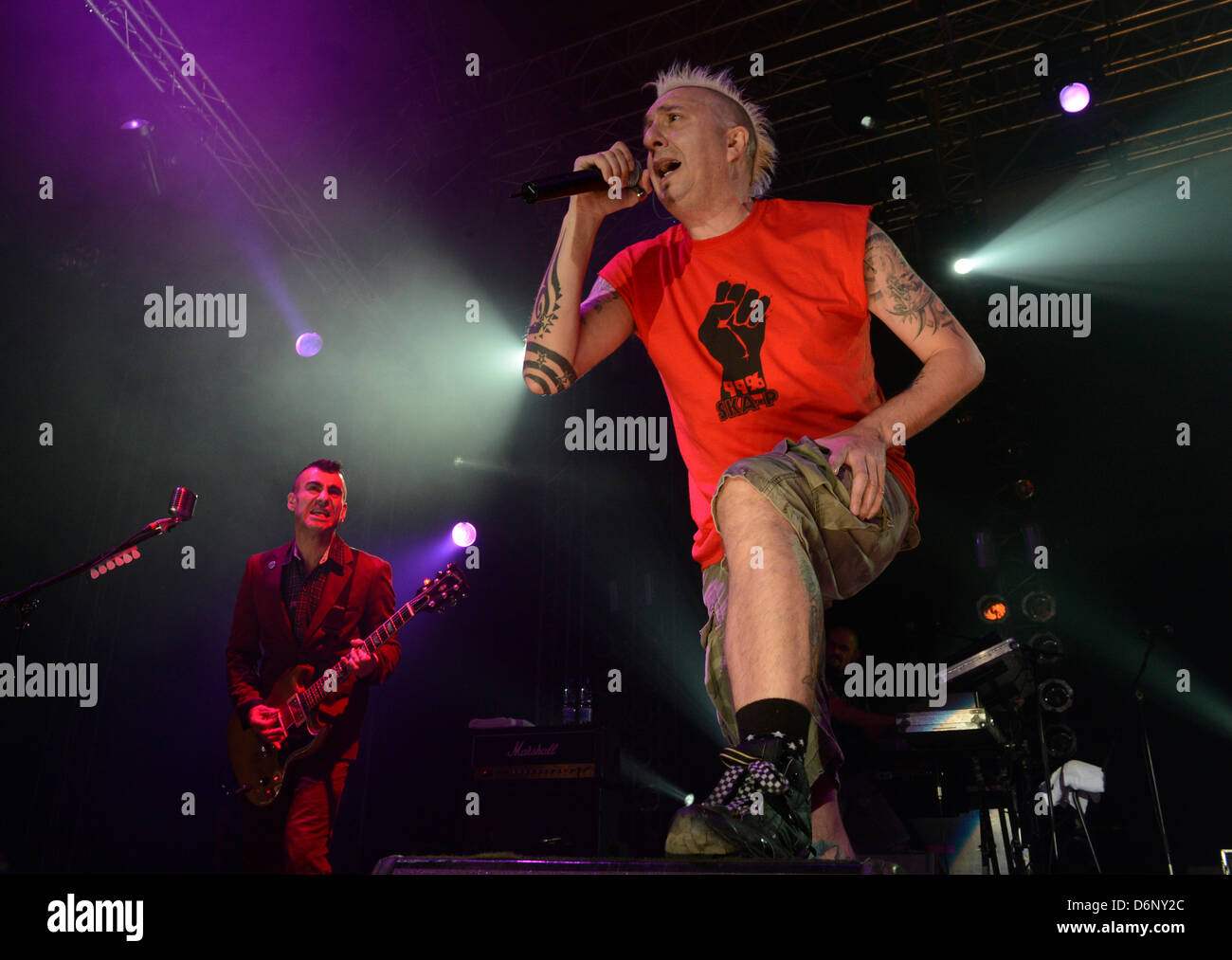 Spanish ska-punk band SKA-P performs in Prague, Czech Republic, April ...