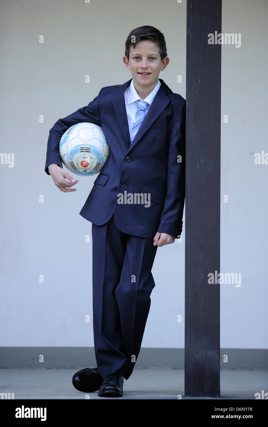 Boy in confirmation suit hi-res stock photography and images - Alamy