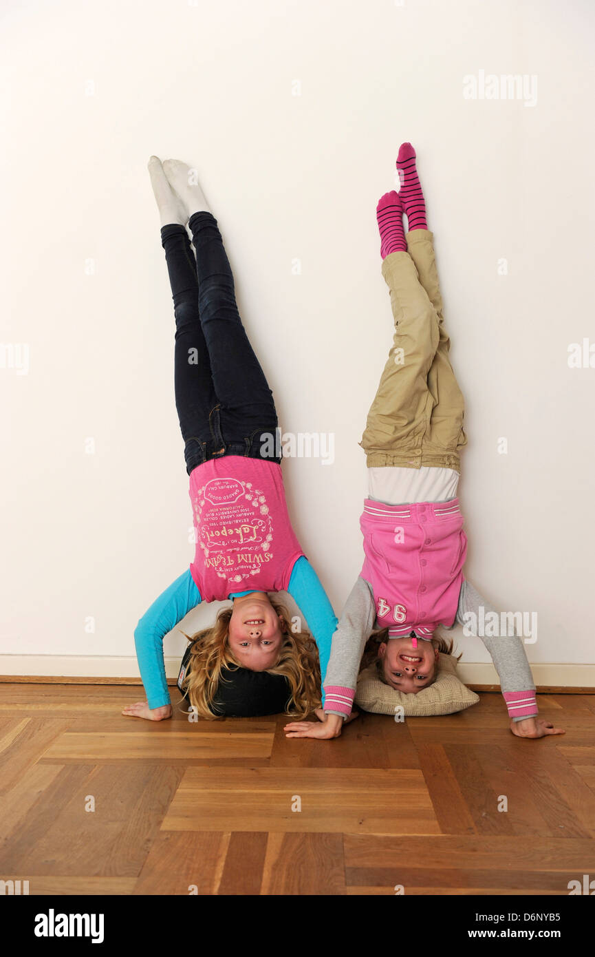 Headstand For Girl High Resolution Stock Photography and Images - Alamy