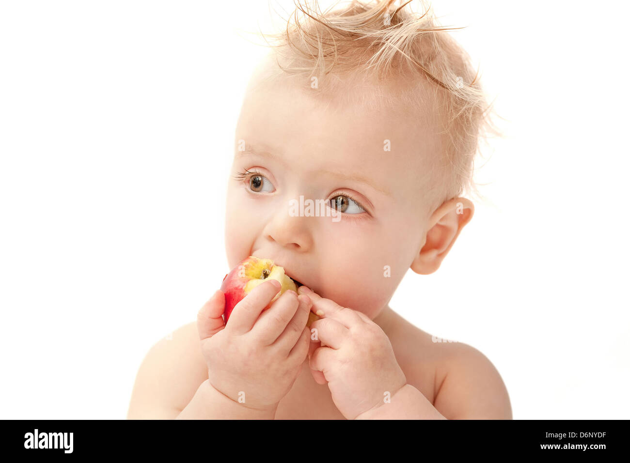 Child eating isolated hi-res stock photography and images - Alamy