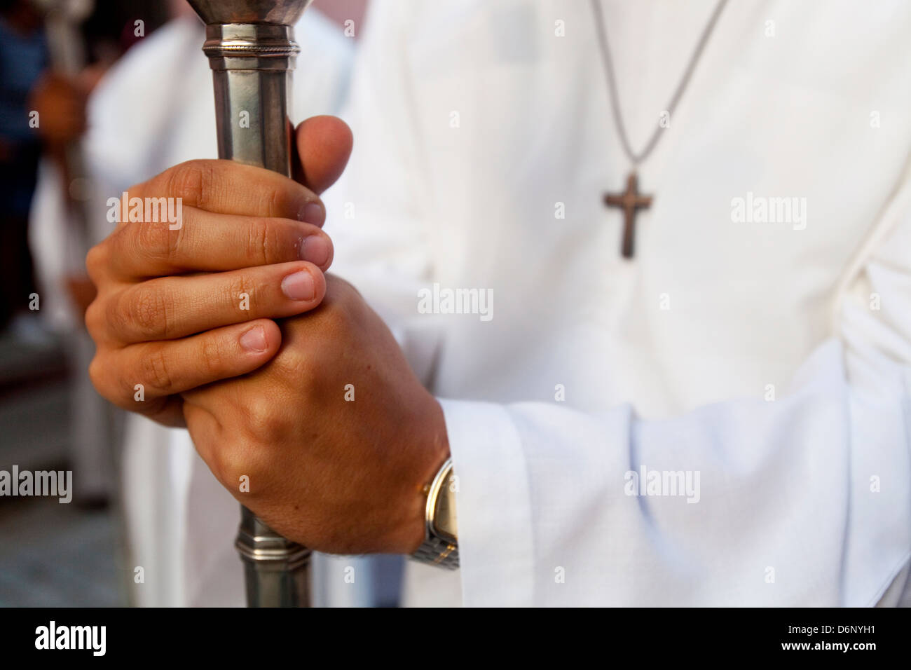 Stations of the Cross, Good Friday, Easter. Cuban city of Havana, La ...