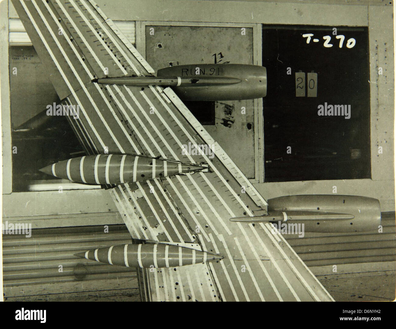 This image shows the Convair/General Dynamics wind tunnel, an important ...