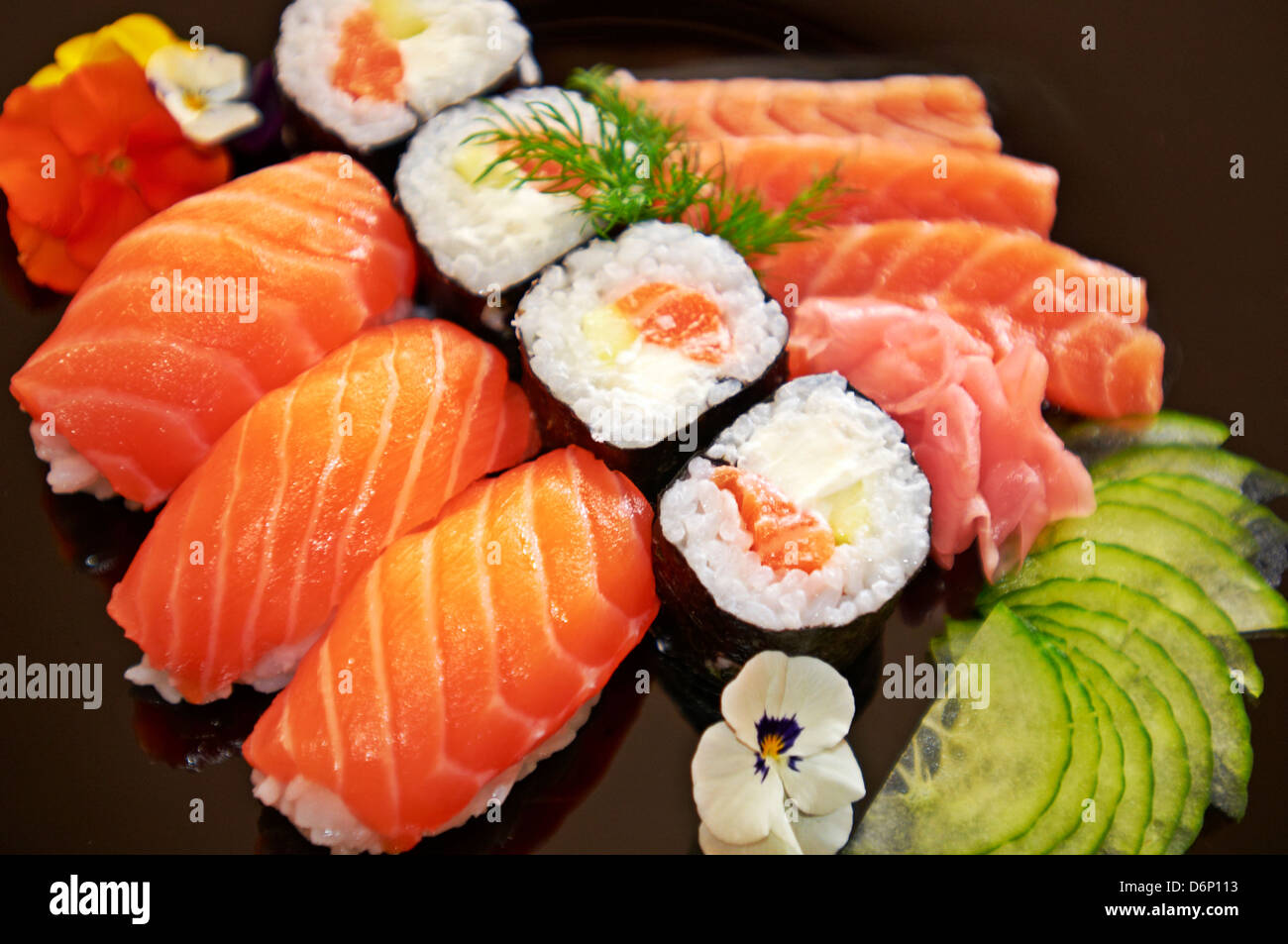 -Sushi- Japanese Food Stock Photo - Alamy