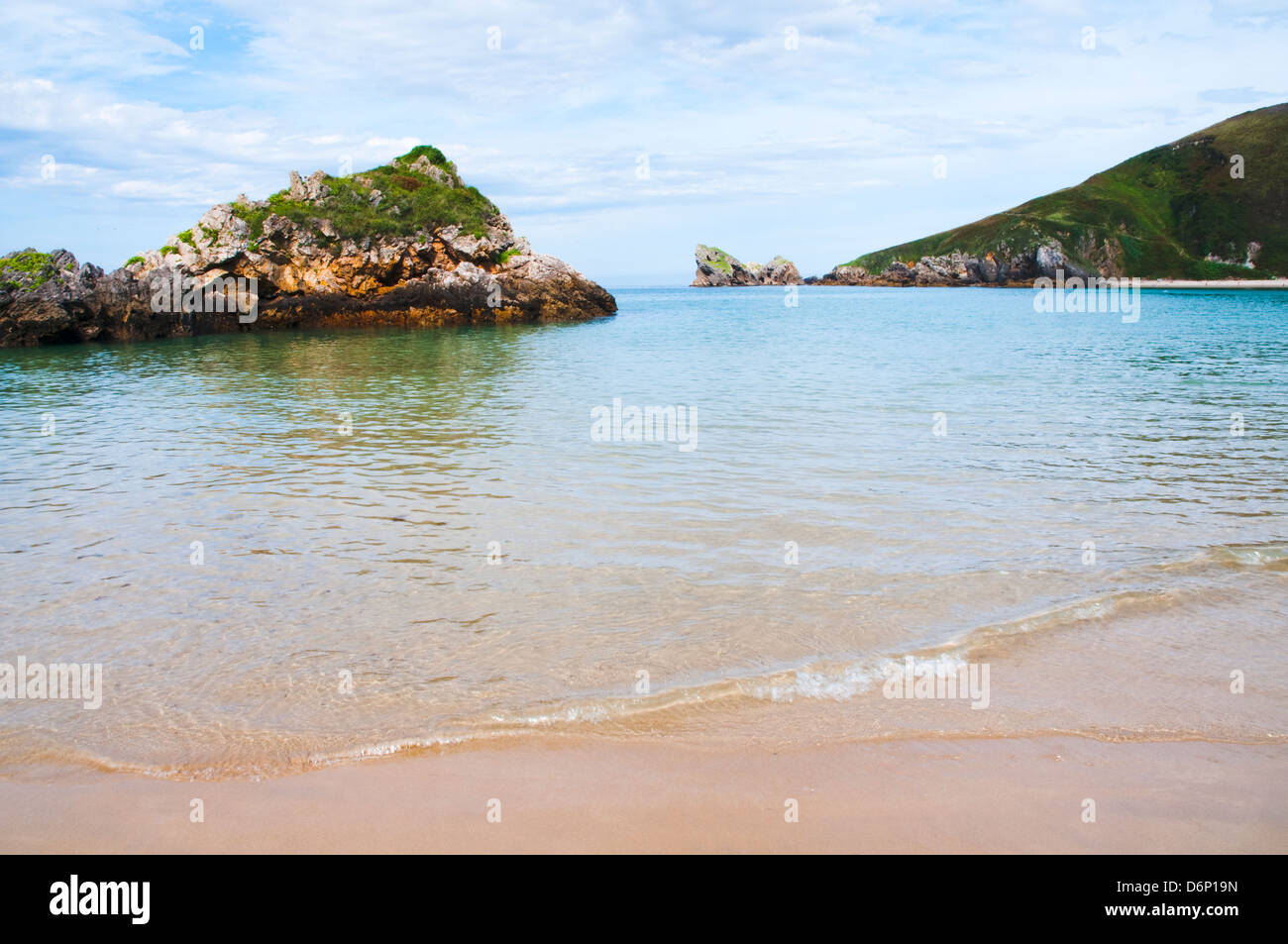 Torimbia beach. Niembro, Asturias, Spain Stock Photo - Alamy