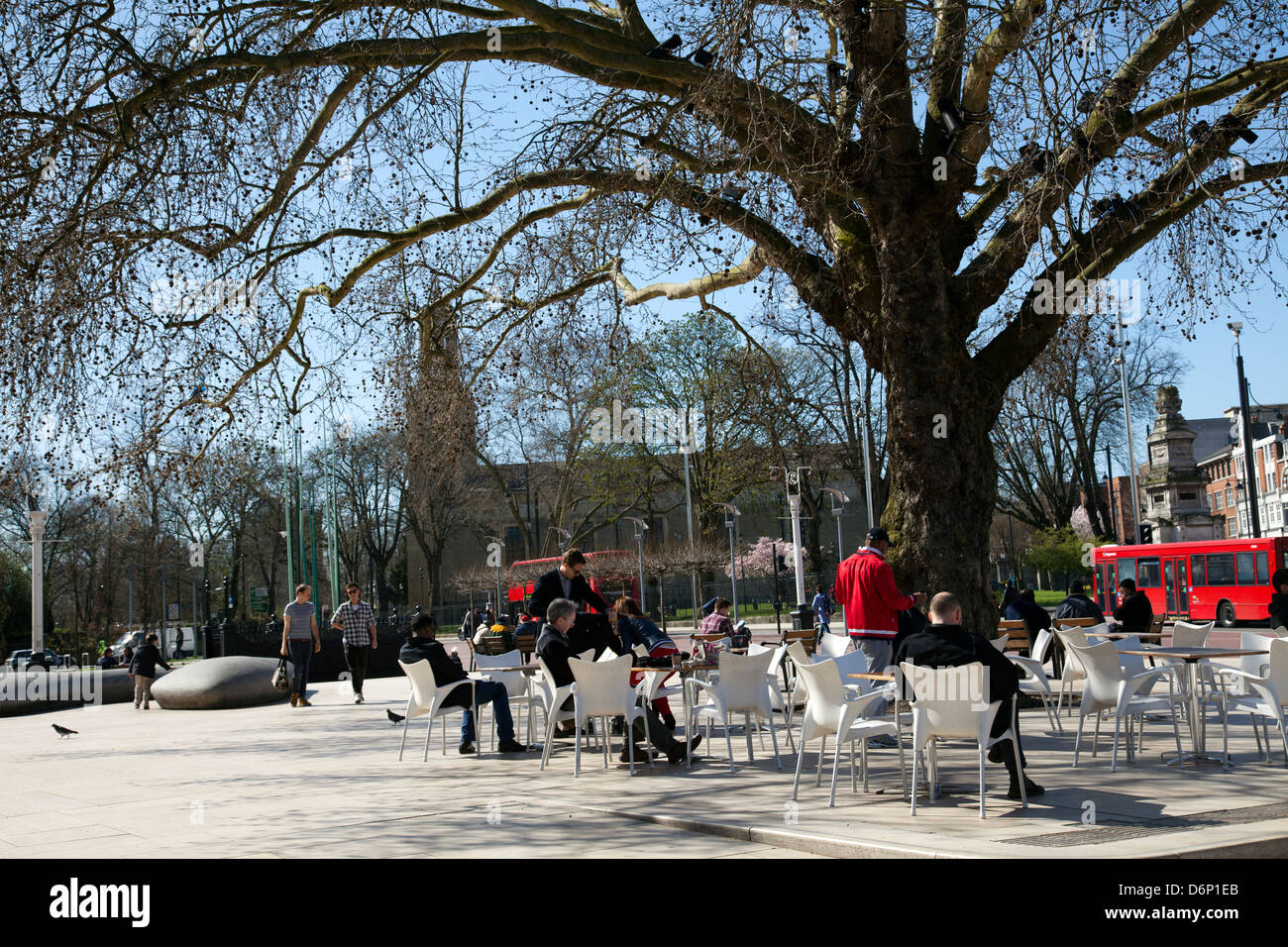 Brixton Windrush Square in Lambeth - London UK Stock Photo - Alamy
