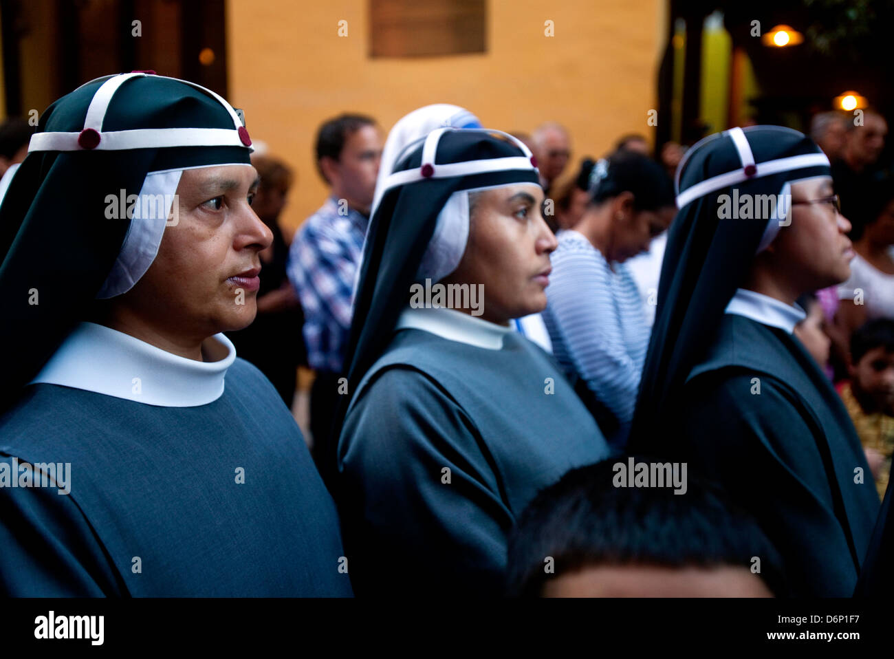Stations of the Cross, Good Friday, Easter. Cuban city of Havana, La ...