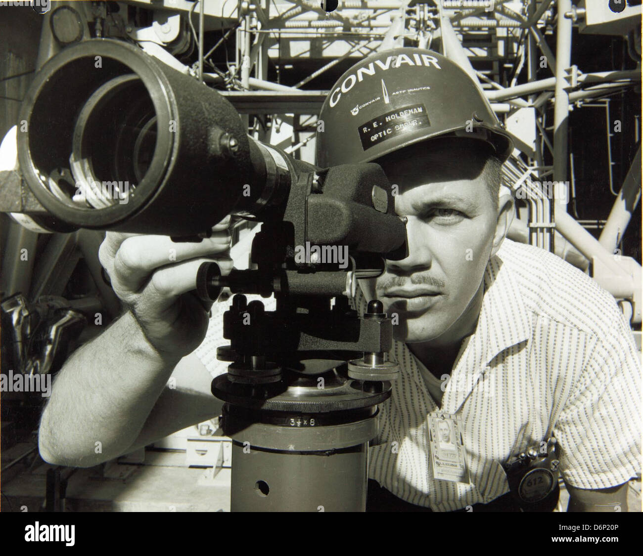 The Atlas missile, developed by Convair/General Dynamics from 1955 to ...