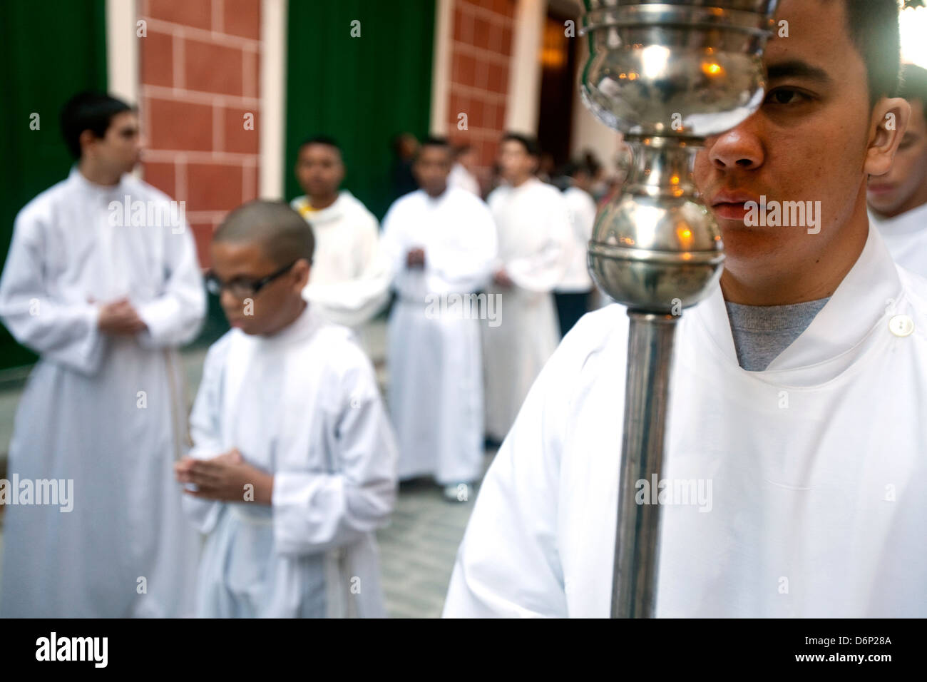 Stations of the Cross, Good Friday, Easter. Cuban city of Havana, La ...