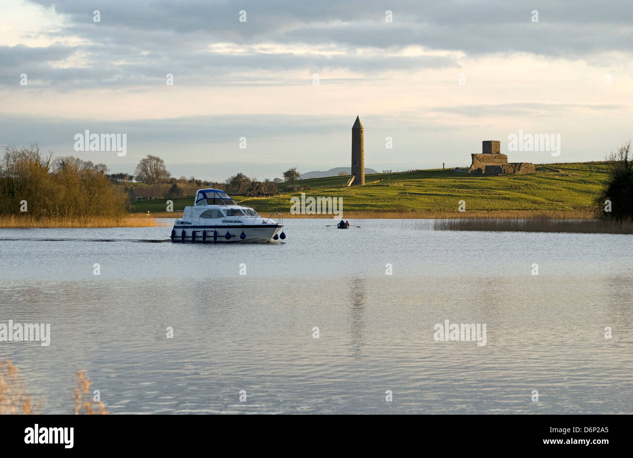 Devenish Island, Monastic Site, St Marys Abbey, Round Tower, Lower ...