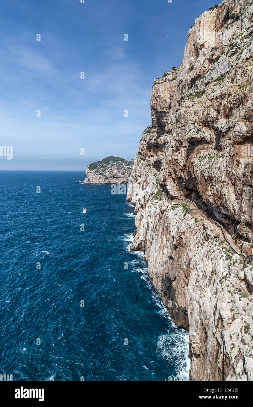 capo caccia,sardinia,italy,stairway to the neptune´s grotto Stock Photo ...
