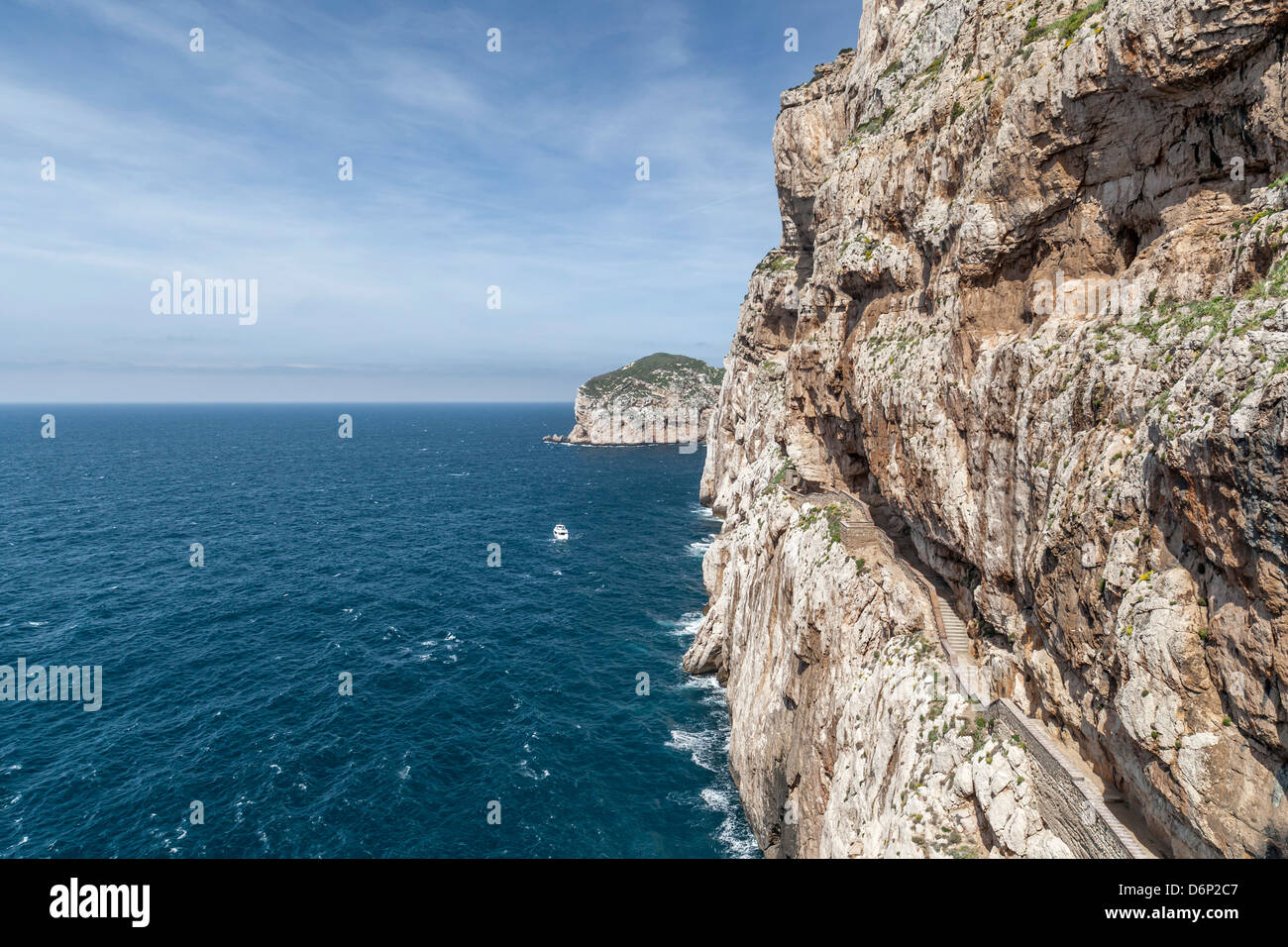 capo caccia,sardinia,italy,stairway to the neptune´s grotto Stock Photo ...