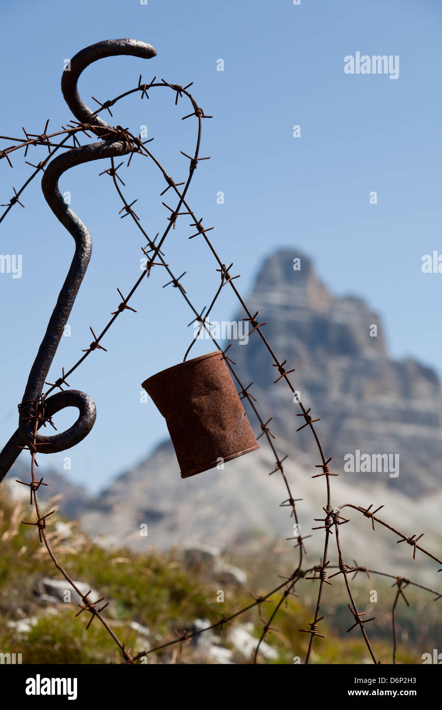 Monte Piana open-air First World War Museum, Tre Cime di Lavaredo ...