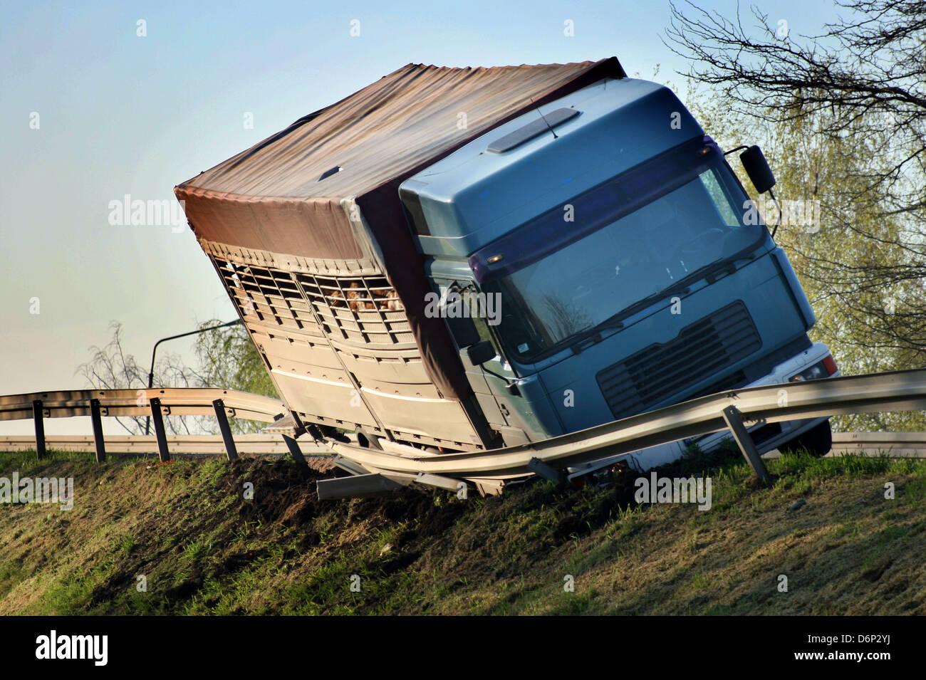 Vehicle flipped hi-res stock photography and images - Alamy