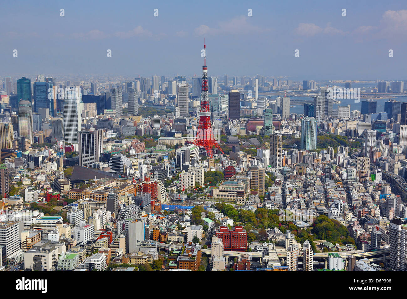 City skyline and tokyo tower hi-res stock photography and images - Alamy