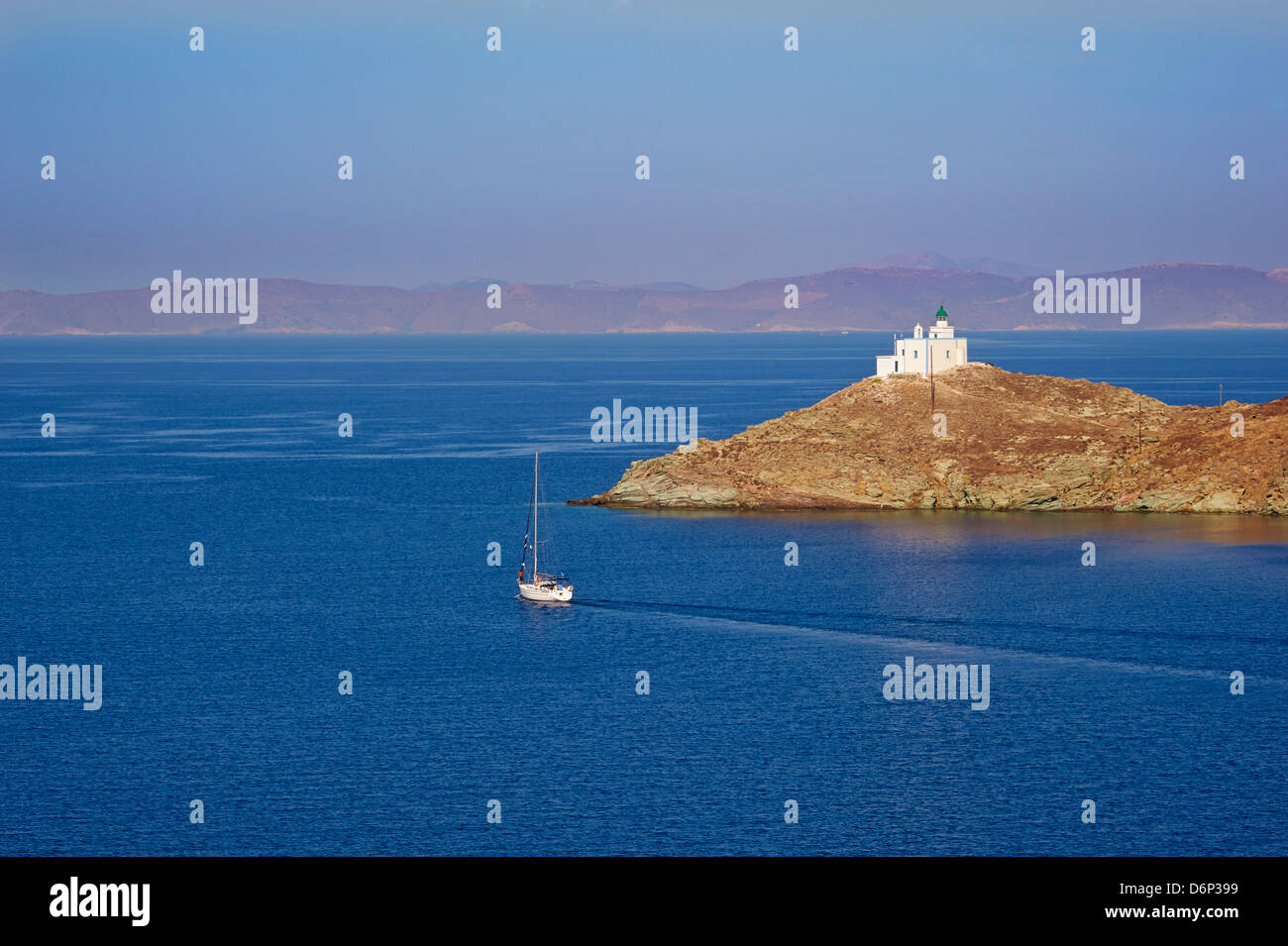 Agios Nikolaos, Korissia Bay, Kea Island, Cyclades, Greek Islands ...