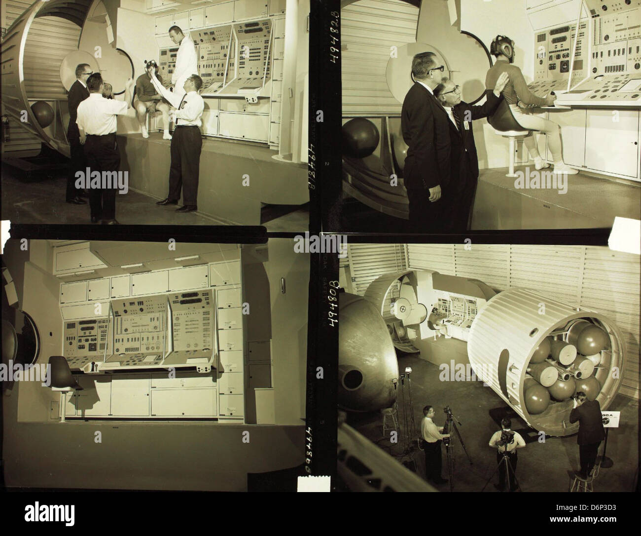 The MOL (Manned Orbital Laboratory) model from Convair/General Dynamics ...