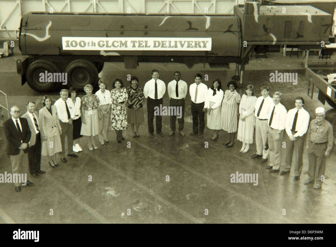 This image shows the delivery of TEL (Transporter Erector Launcher) at ...