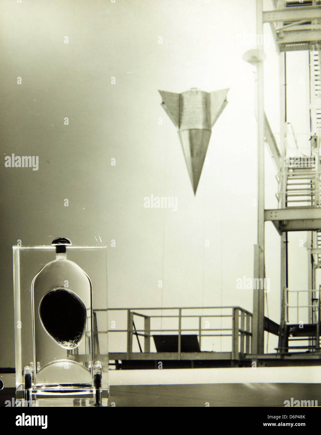 This image shows engineers working in the Convair/General Dynamics ...