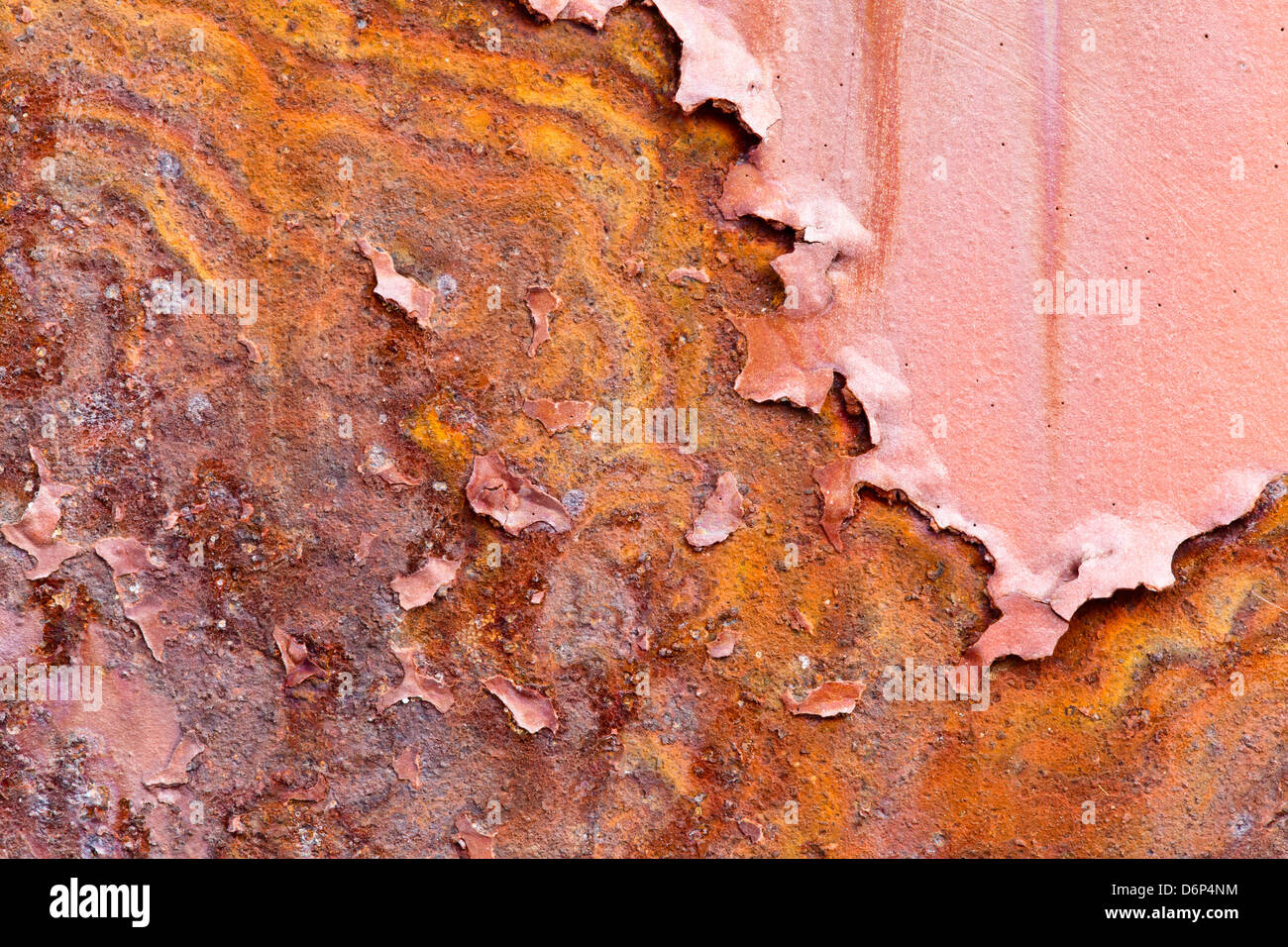 Macro geography: oxidised metal: pattern, form, texture and colour ...
