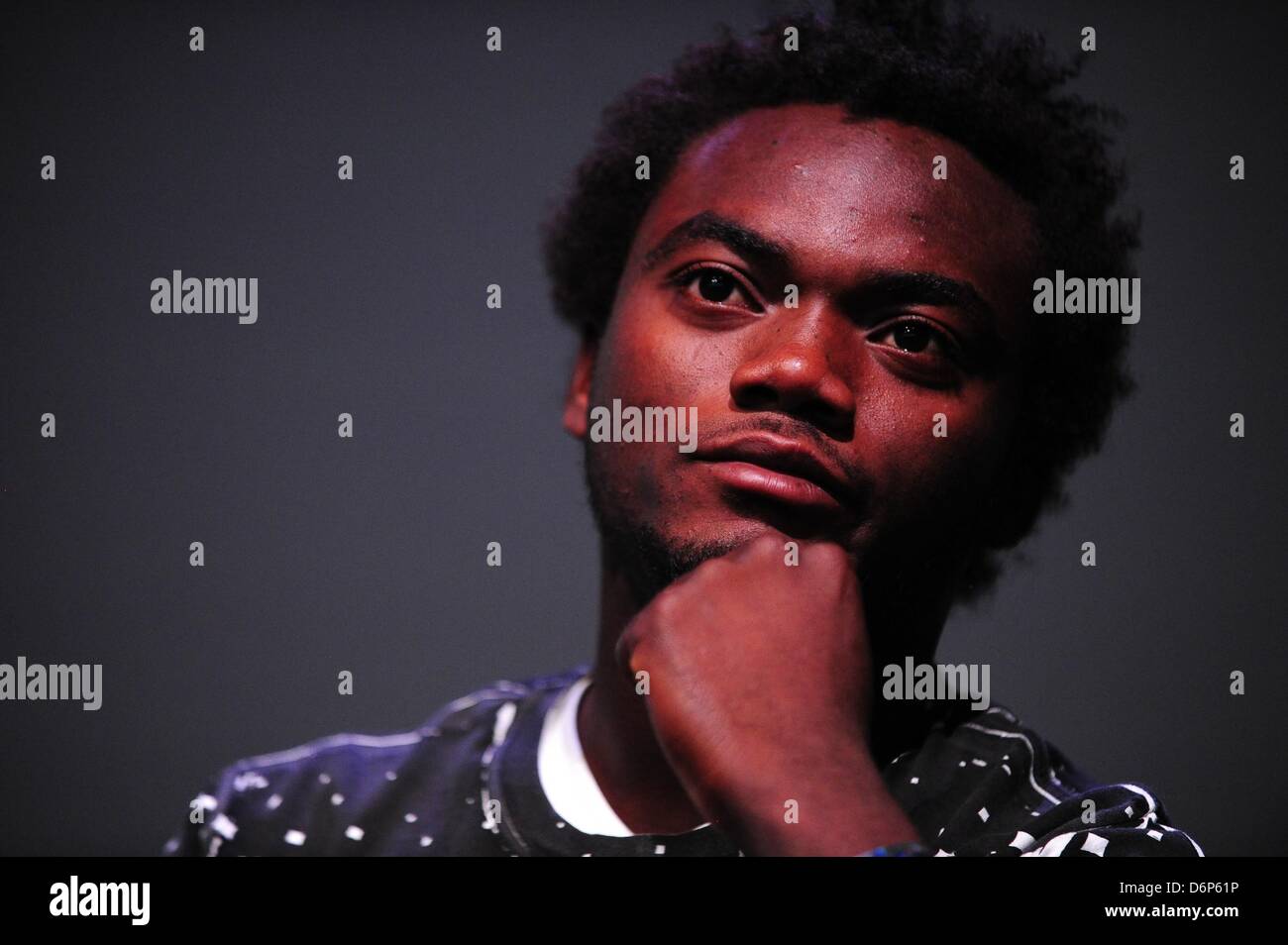 New York, USA. 21st April, 2013. Jean Pierre Romel at in-store ...