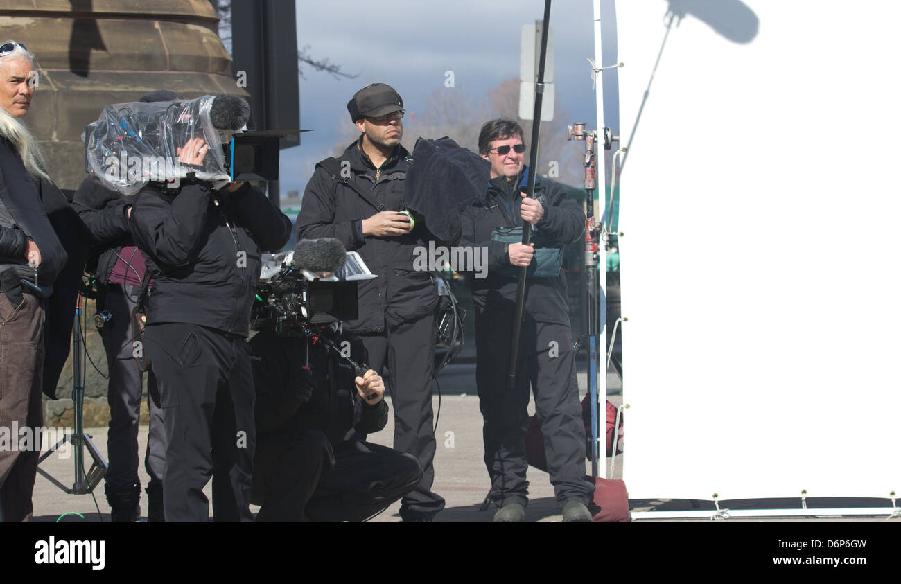 Camera crew and production hi-res stock photography and images - Alamy