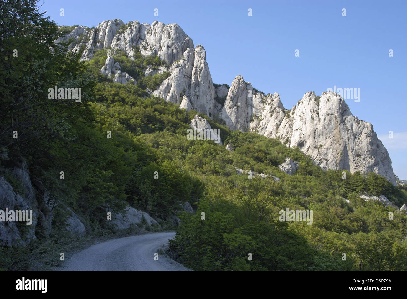Croatia, Velebit Mountains, Croatia, road peaceful, harmonious ...