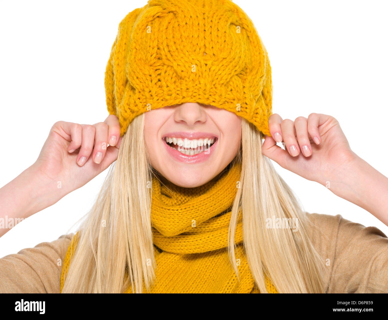 Hat over head hi-res stock photography and images - Alamy