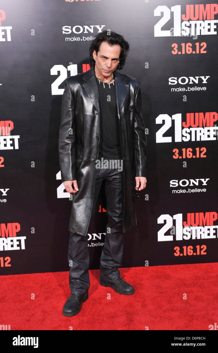 Richard Grieco Los Angeles Premiere of '21 Jump Street' held at the ...
