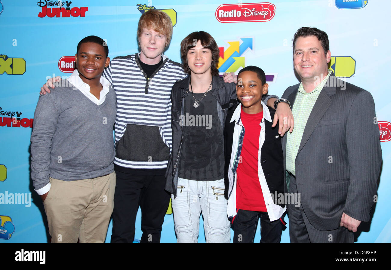 Doc Shaw, Adam Hicks,Leo Howard and Tyler James Williams 2012-13 Disney ...
