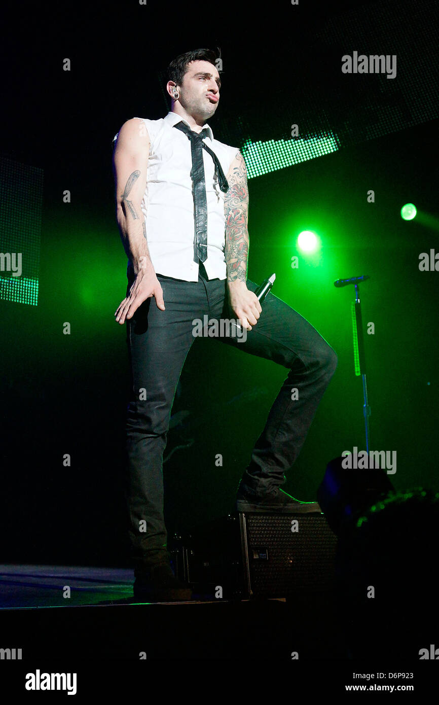 Jacob Hoggard Hedley performing at The Air Canada Centre during the ...