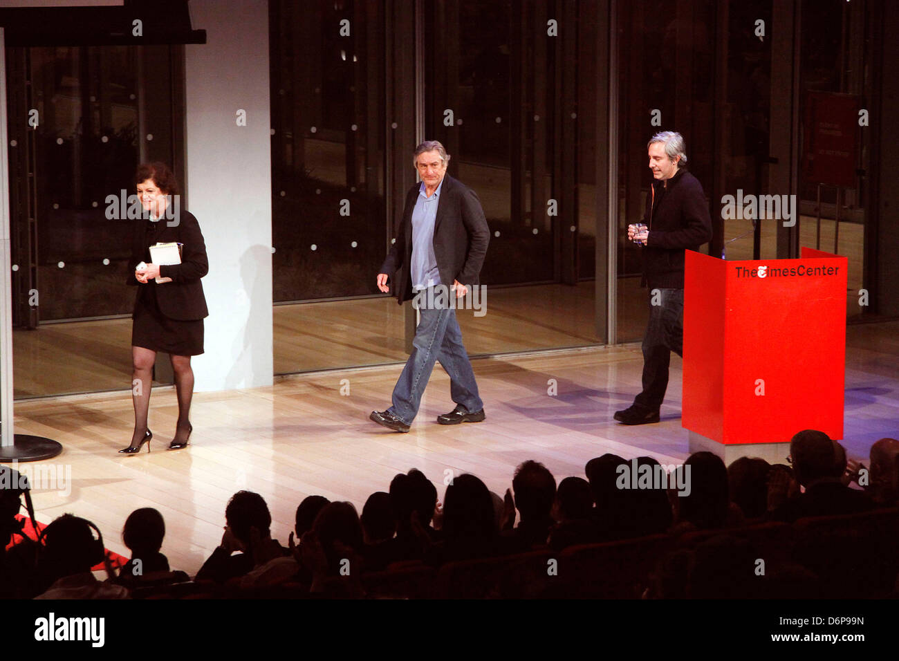 Janet Maslin, Paul Weitz and Robert DeNiro TimesTalks event held at The ...