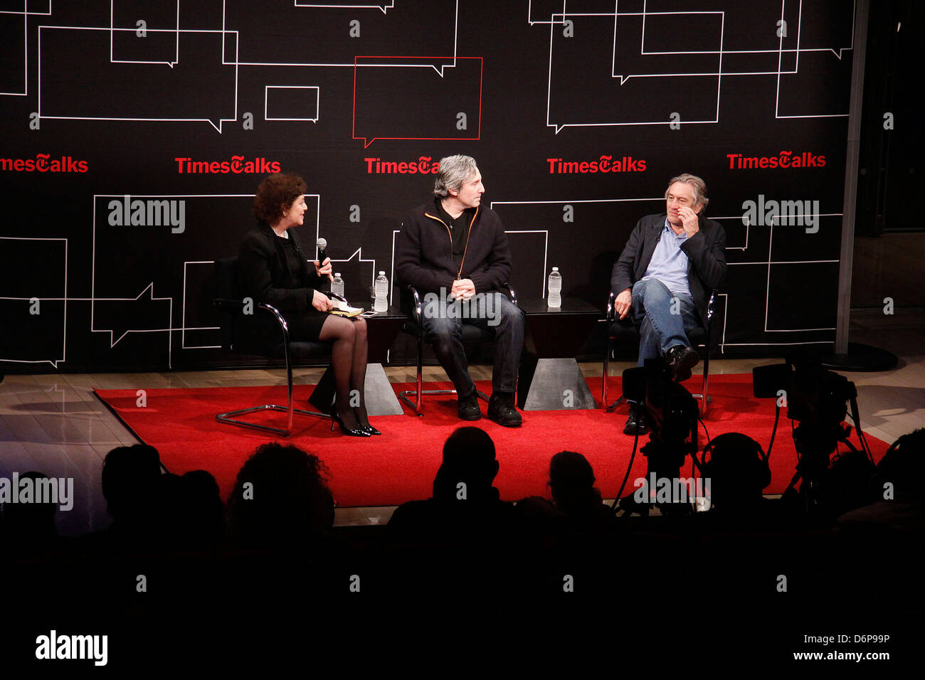 Janet Maslin, Paul Weitz and Robert DeNiro TimesTalks event held at The ...