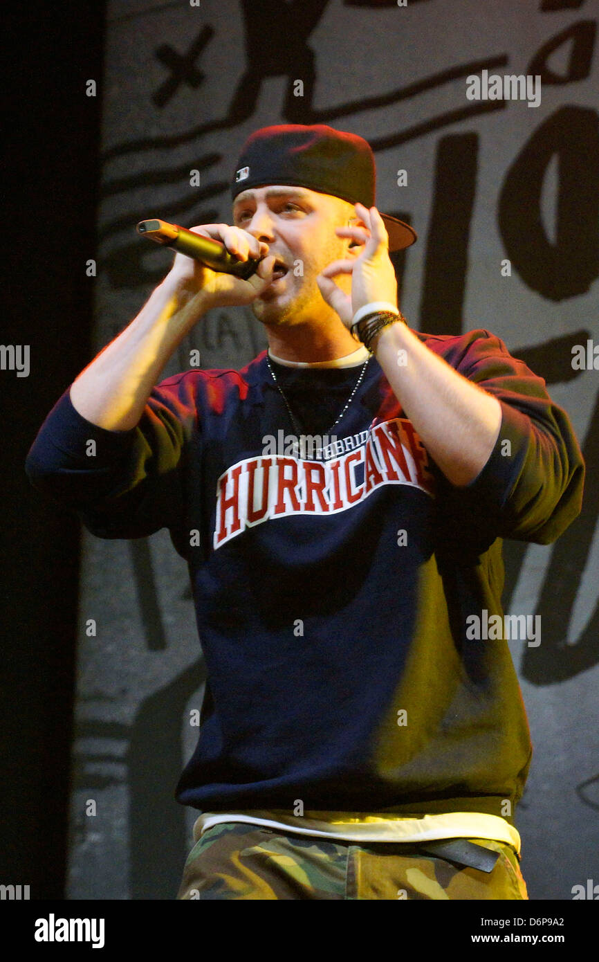 Classifed, aka Luke Boyd, performing a The Air Canada Centre as opening ...