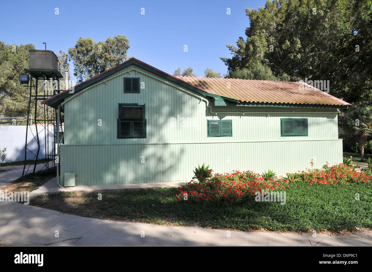 Israel, Negev desert, Kibbutz Sde Boker, Ben-Gurion Desert Home Stock Photo - Alamy