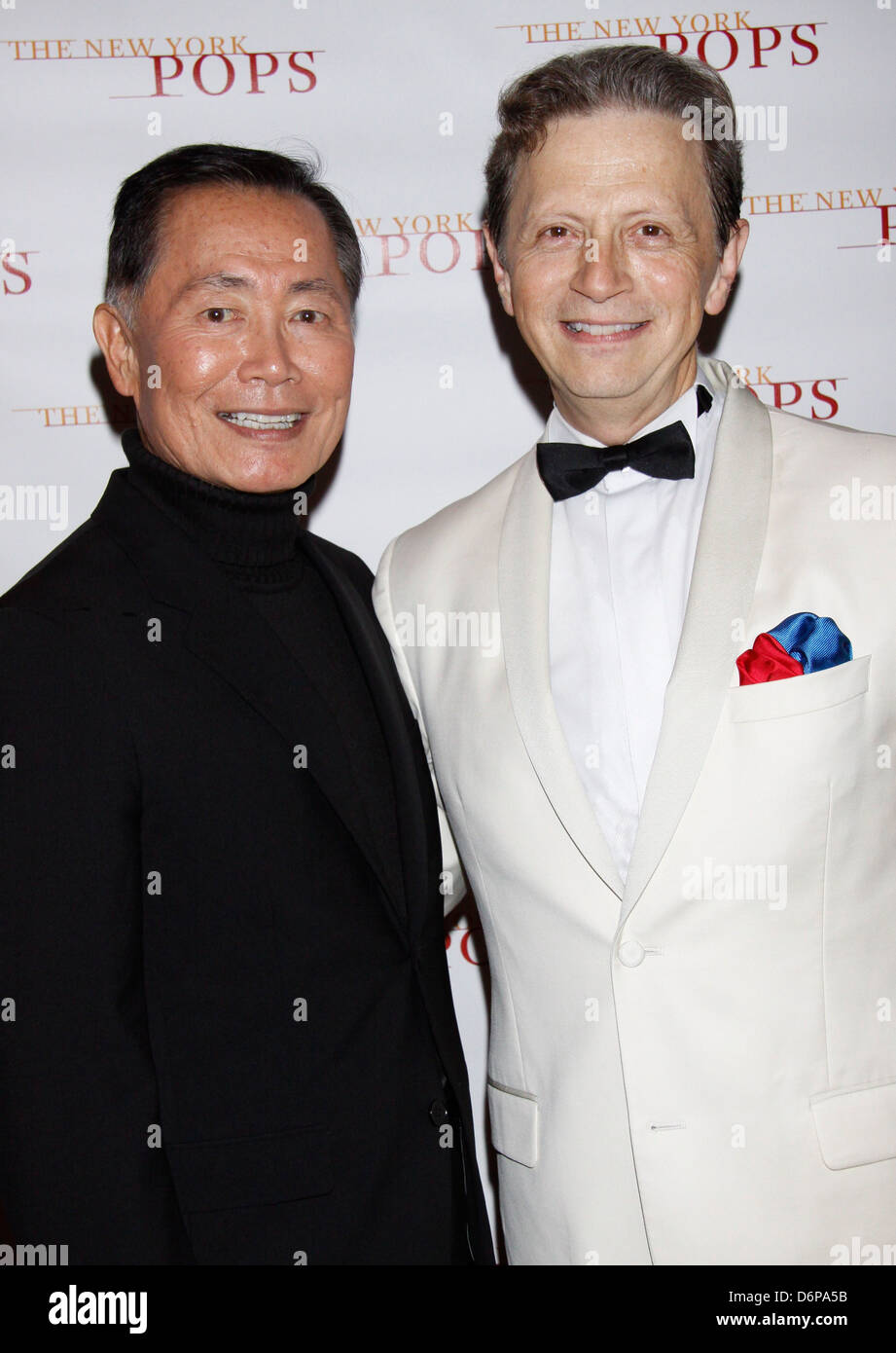 George Takei and music director Jack Everly The New York Pops opens the ...