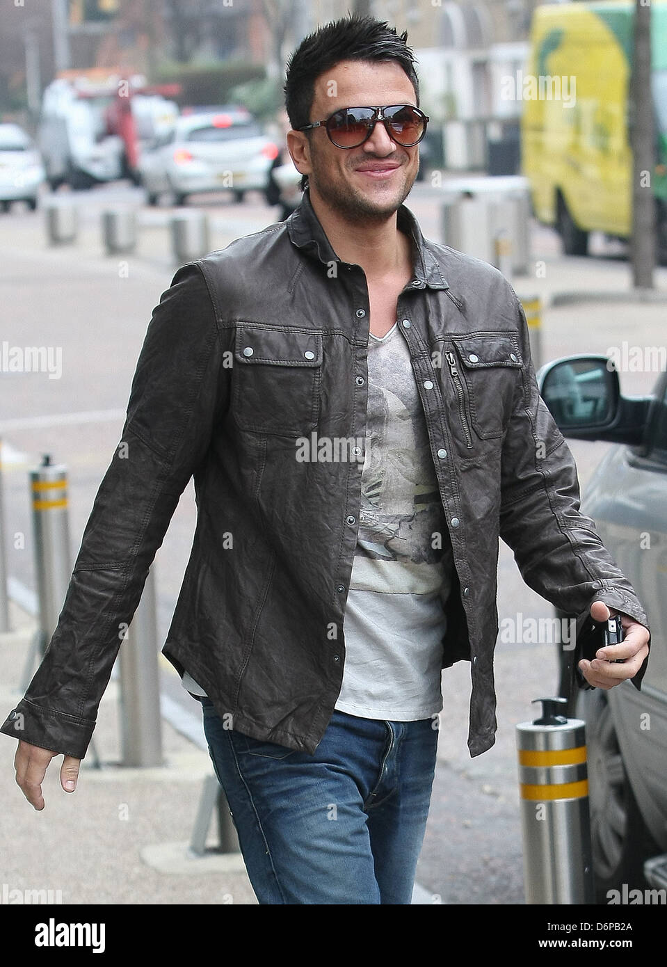Peter Andre at the ITV studios London, England - 13.03.12 Stock Photo ...
