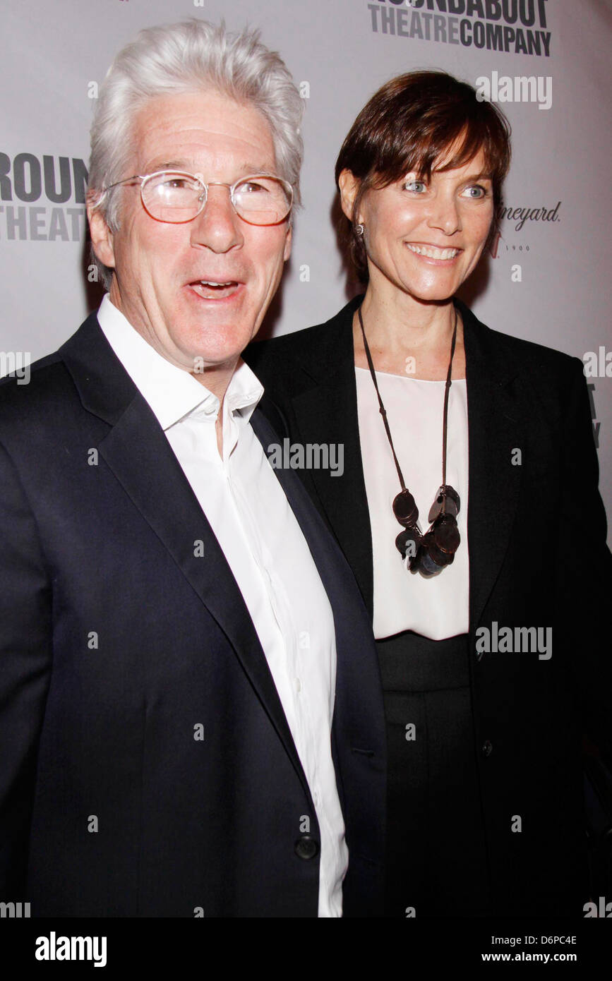 Richard Gere and Carey Lowell Roundabout Theatre Company's 2012 Spring ...