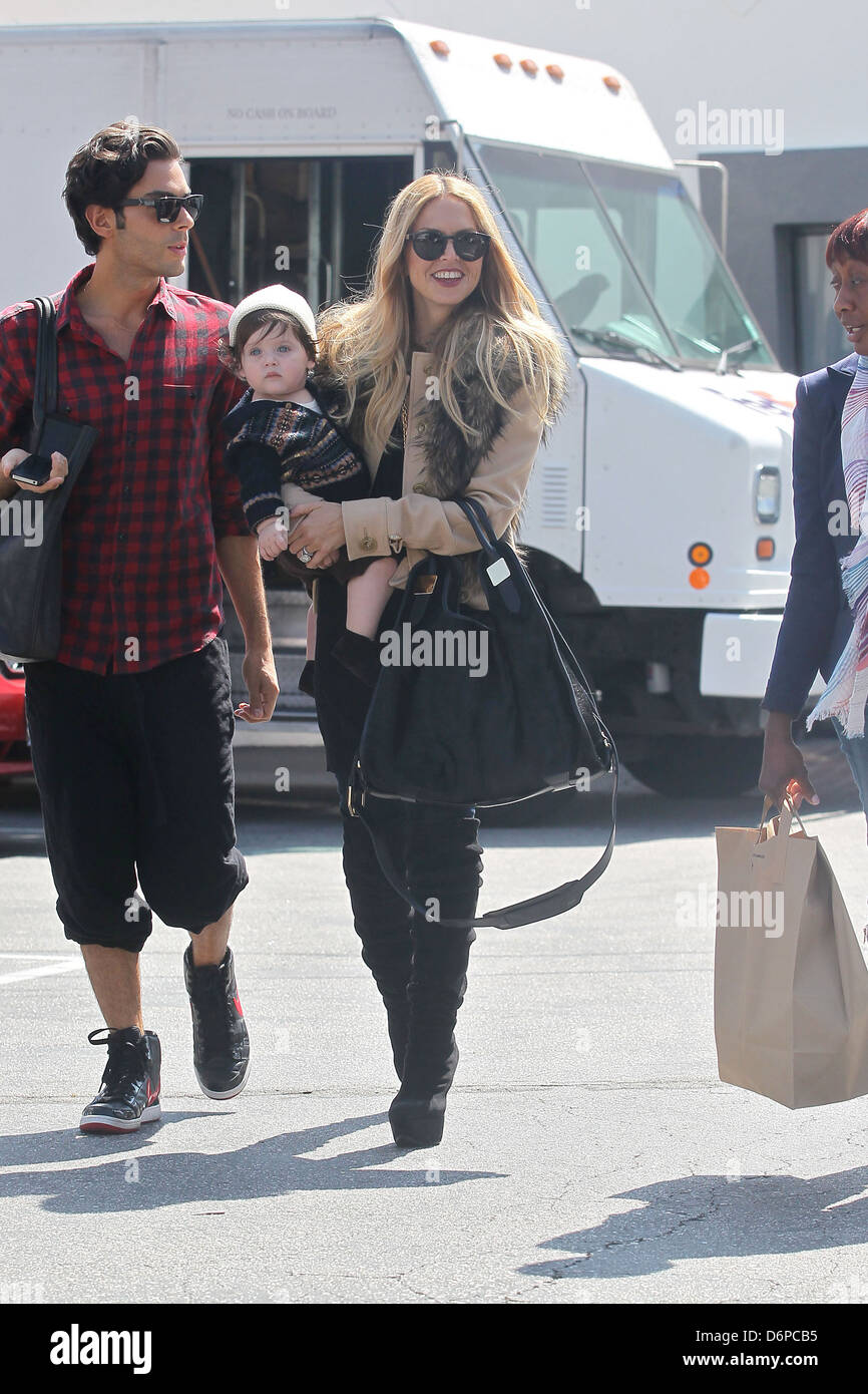 Rachel Zoe and her son Skyler out and about in West Hollywood. Los ...
